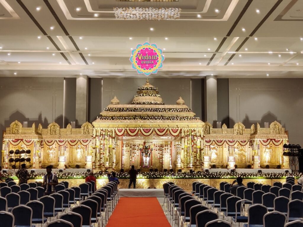 Wedding Mandapam decoration by vedam events – Wedding Venue in Chennai ...